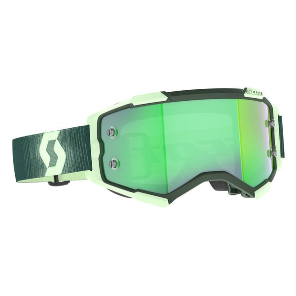 Scott Fury Goggles Dark Green/Mint Green - Green Chrome Works – Studio ...