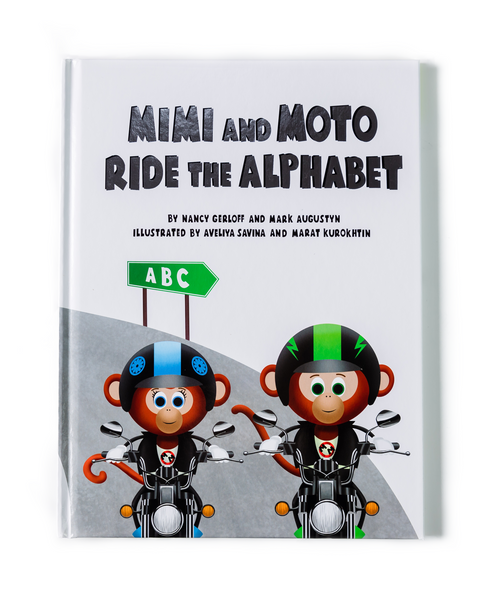 Mimi & Moto Hardcover Children's Book - Ride the Alphabet – Studio Cycle